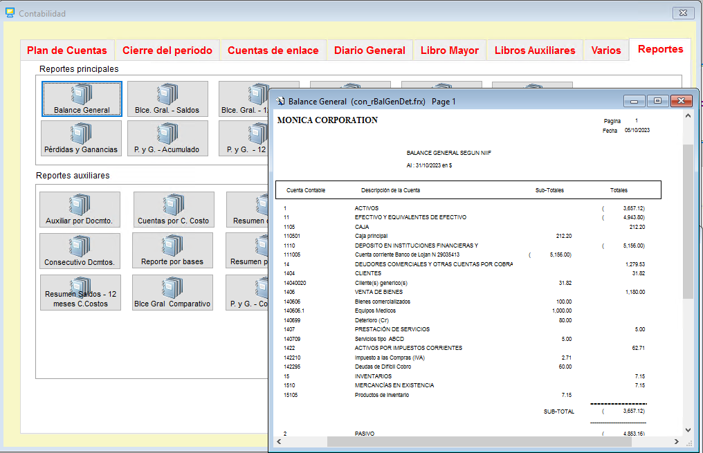 Programa contable monica 11 ecuador - tratohecho.ec